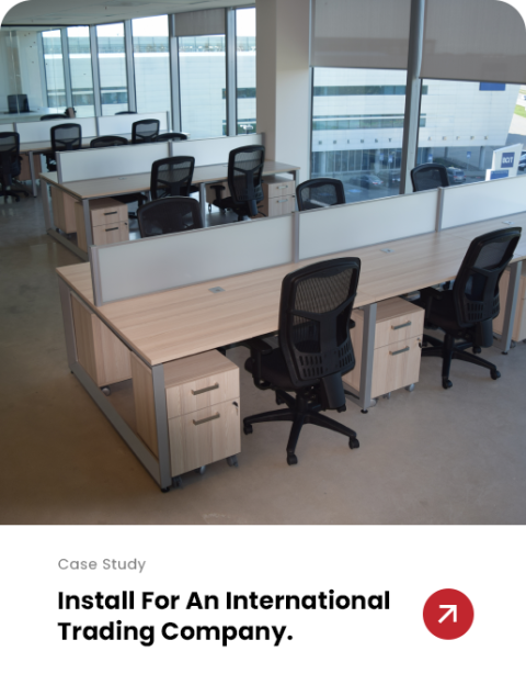 Case Study Install for a Large Mining Company - Office furniture supply ...