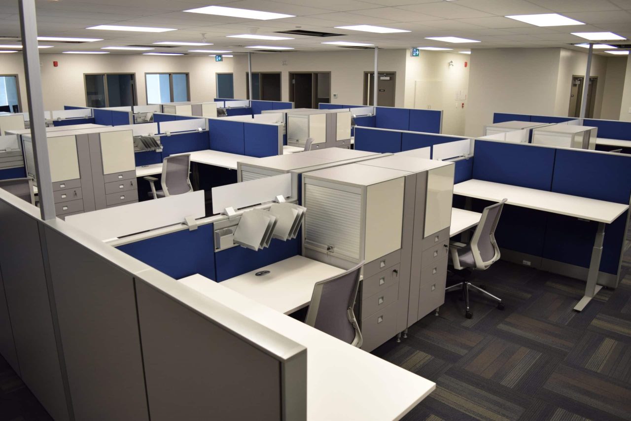 Case Study Install for a Large Mining Company | Office furniture supply ...